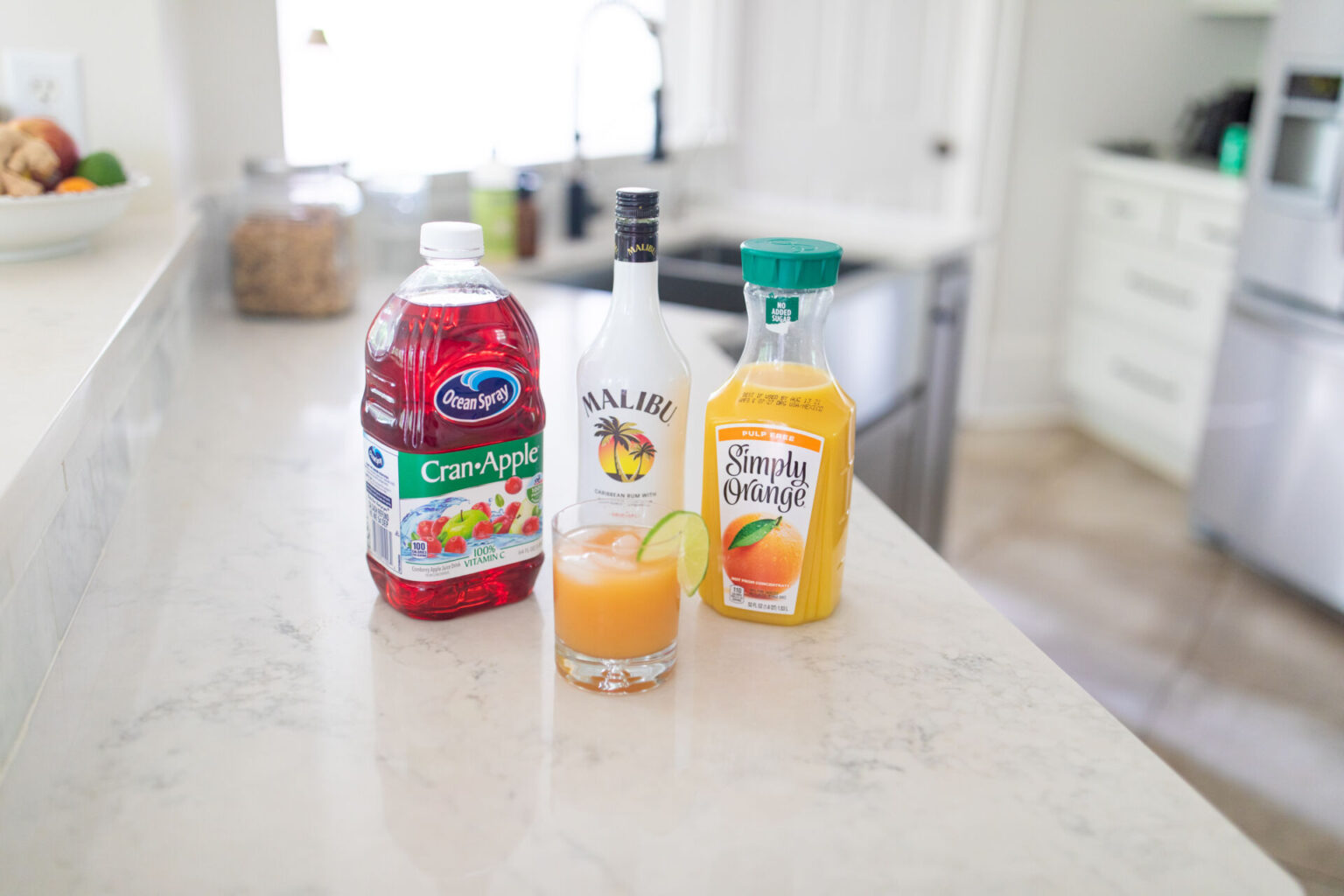 Coconut Rum Punch | Atlanta lifestyle | Moderately High Maintenance