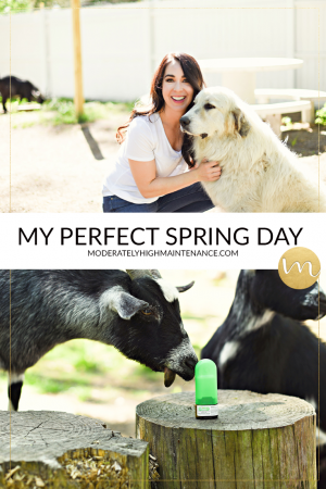 My Perfect Spring Day | Moderately High Maintenance