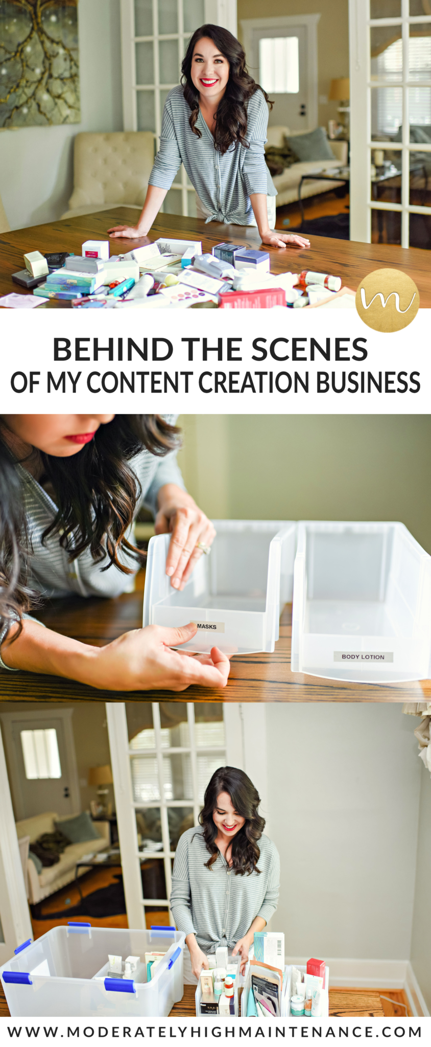 Behind the Scenes of my Content Creation Business | Moderately High ...